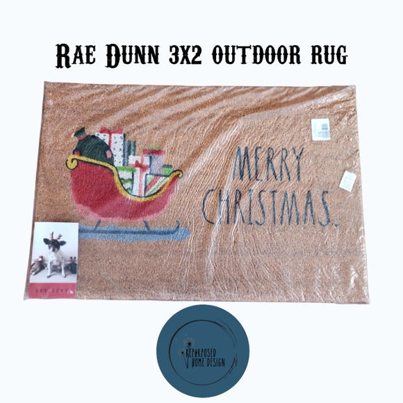 Rae Dunn | Holiday | Rae Dunn Merry Christmas 36x24 Holiday Door Mat ...